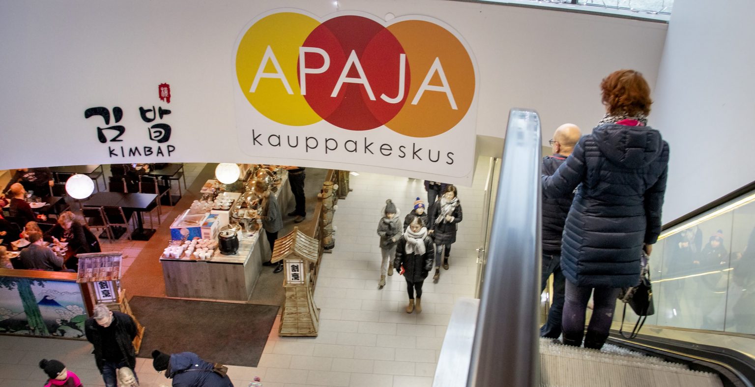 KAUPPAKESKUS APAJA – INFO – Apaja